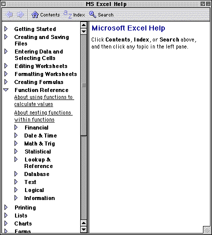 Amherst College IT : Excel : The Basics of Using Excel