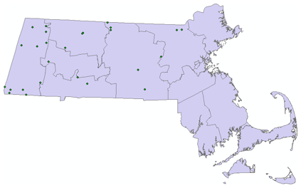 Amherst College IT : GIS : Mapping Geographic Coordinate Data