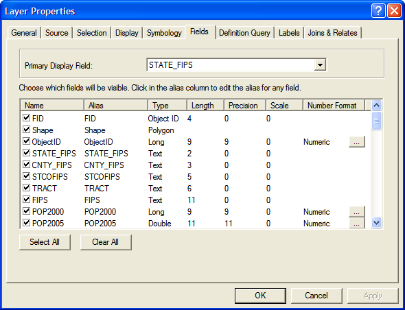 Amherst College IT : GIS : Mapping Geographically Named Data